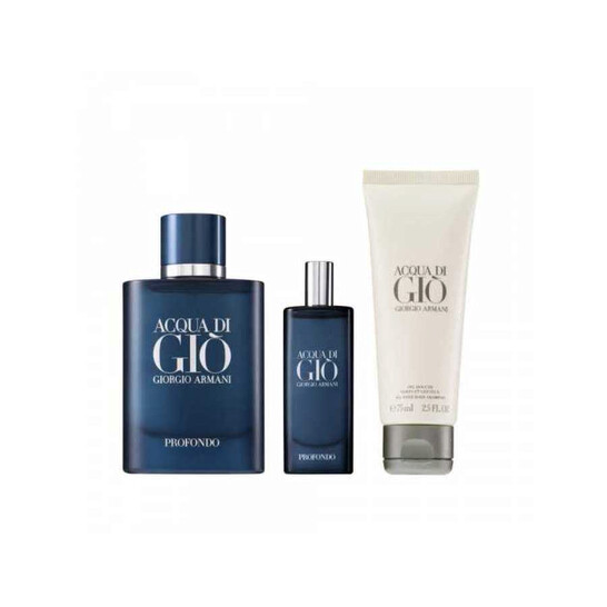 Giorgio Armani Men's Acqua Di Gio Profondo Gift Set Fragrances ...