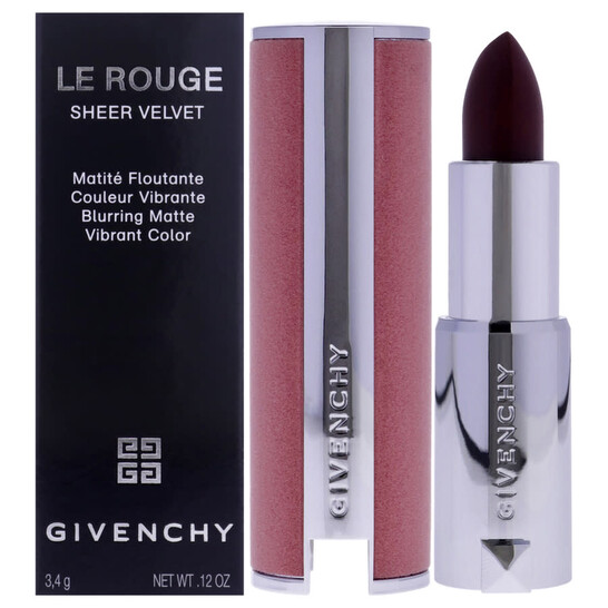 Givenchy Ladies Le Rouge Sheer Velvet Matte Lipstick 0.12 oz 39 Rouge ...