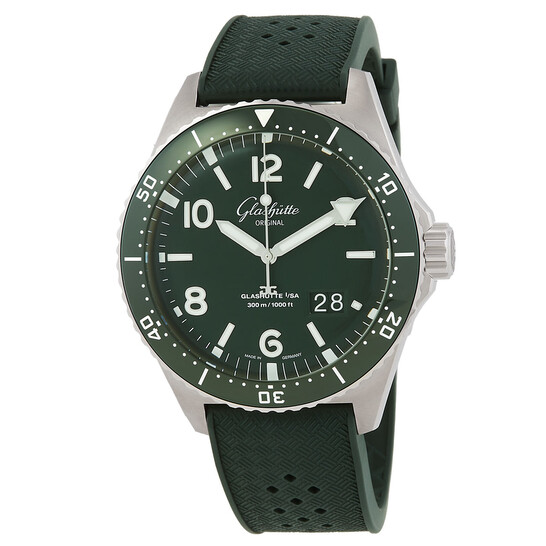 Glashutte Original Glashutte SeaQ Panorama Date Automatic Green Dial ...