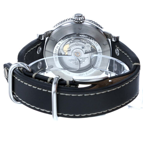 Graham Fortress City Gmt Automatic Black Dial Men's Watch 2FOBC.G04A ...