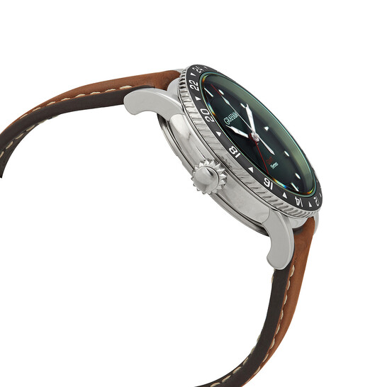 Graham Fortress GMT Automatic Green Dial Men's Watch 2FOBC.G02A ...