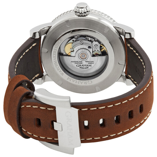 Graham Fortress GMT Automatic Green Dial Men's Watch 2FOBC.G02A - Watches, Fortress Gmt - Jomashop