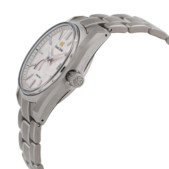 Grand Seiko "Shunbun" Heritage Automatic Pink Dial Men's Watch SBGA413G ...