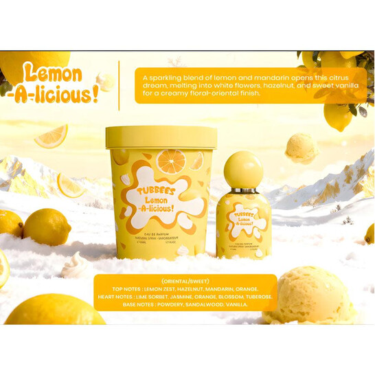 Grandeur Unisex Tubbees Lemon A Licious EDP Spray 1.7 oz Fragrances ...