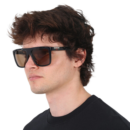 Gucci Brown Browline Men's Sunglasses GG0748S 002 59 889652294858 ...