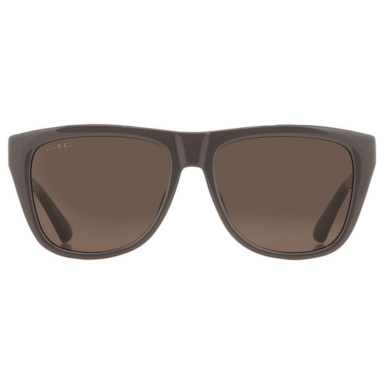 Gucci Brown Browline Men's Sunglasses GG1345S 006 57 889652438030 ...