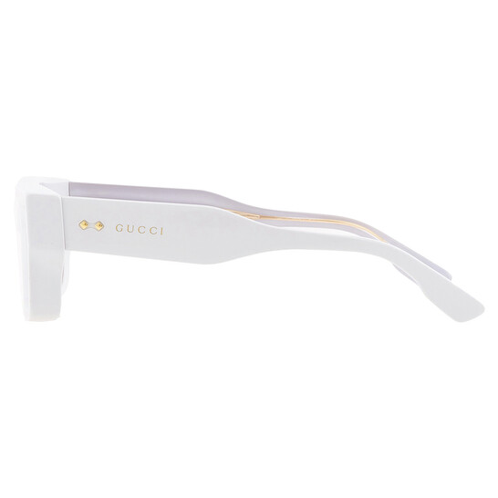 Gucci Brown Rectangular Unisex Sunglasses GG1529S 004 54 889652467054 ...