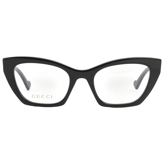 Gucci Demo Cat Eye Ladies Eyeglasses GG1334O 001 52 889652413556 ...