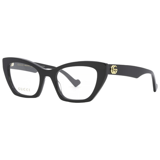 Gucci Demo Cat Eye Ladies Eyeglasses GG1334O 001 52 889652413556 ...