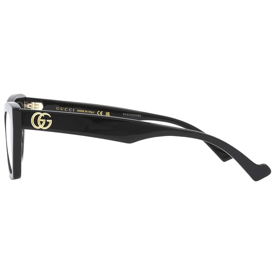 Gucci Demo Cat Eye Ladies Eyeglasses GG1334O 001 52 889652413556 ...