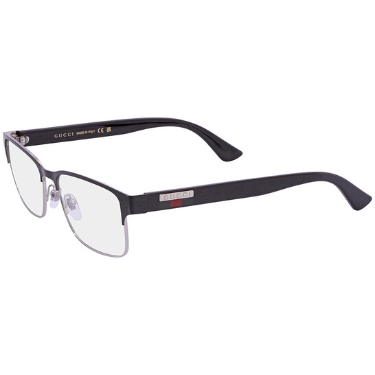 Gucci Demo Rectangular Men's Eyeglasses GG0750O 001 56 889652296784 ...