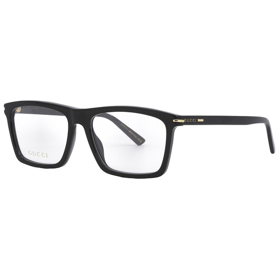 Gucci Demo Rectangular Men's Eyeglasses GG1445O 001 56 889652439327 ...