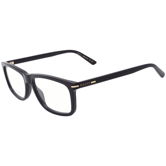 Gucci Demo Rectangular Men's Eyeglasses GG1447O 001 57 889652438184 ...