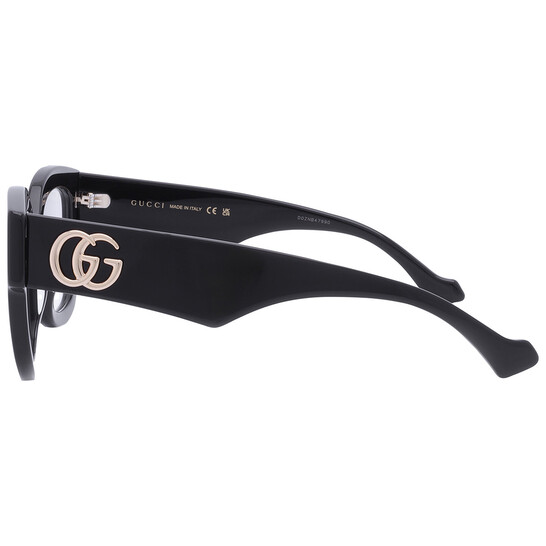 Gucci Demo Square Ladies Eyeglasses GG1423O 001 50 889652439129 ...