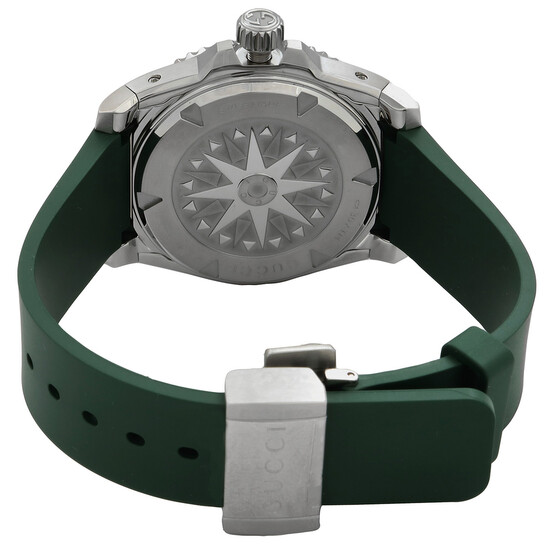 Gucci Dive Automatic Green Dial Men's Watch YA136360 - Watches, Dive ...