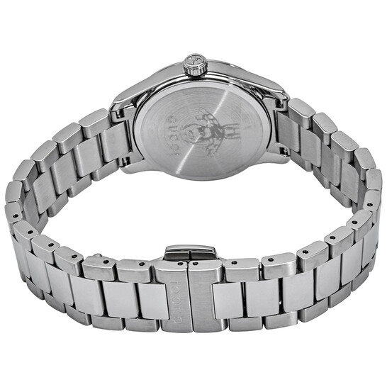 Gucci G-Timeless Silver Dial Ladies Watch YA126595 731903457843 ...