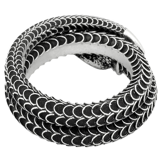 Gucci Garden Snake Ring, Size 19 YBC577294001 - Jewelry, Mens Jewelry ...