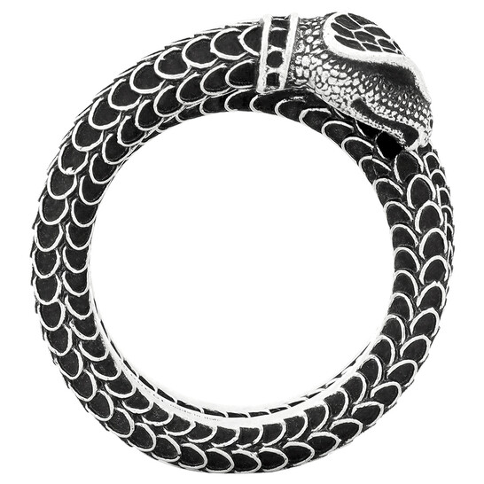 Gucci Garden Snake Ring, Size 19 YBC577294001 - Jewelry, Mens Jewelry ...