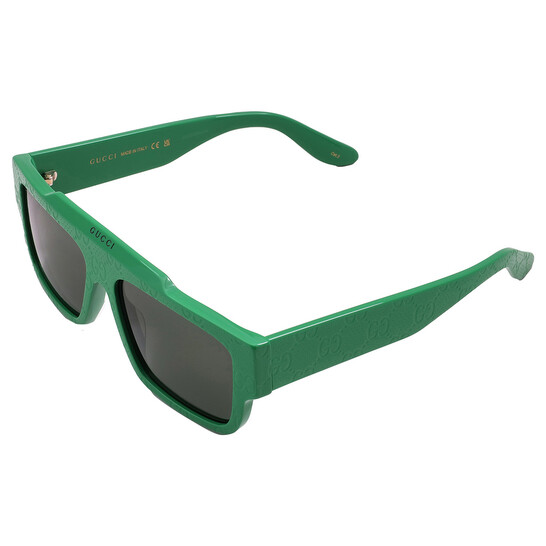 Gucci Green Browline Men's Sunglasses GG1460S 007 56 889652469188 ...