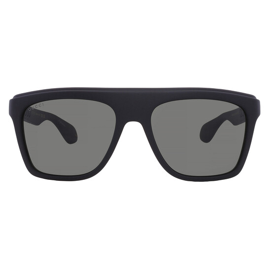 Gucci Grey Browline Men's Sunglasses GG1570S 001 57 889652469027 ...
