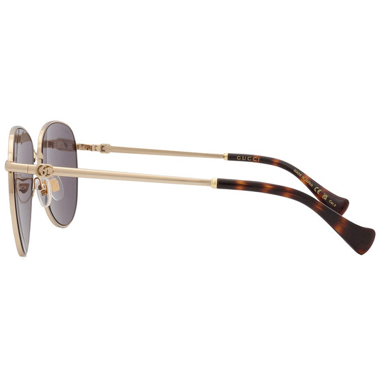 Gucci Grey Pilot Ladies Sunglasses GG1419S 001 60 889652439167 ...