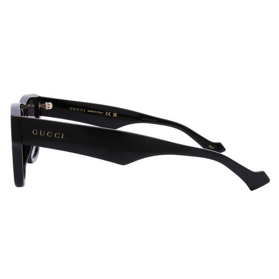 Gucci Grey Square Men's Sunglasses GG1427S 001 53 889652440316 ...