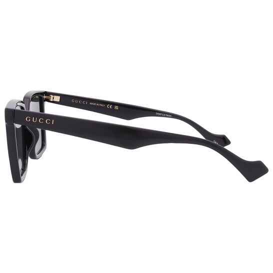 Gucci Grey Square Men's Sunglasses GG1540S 001 55 889652468044 ...