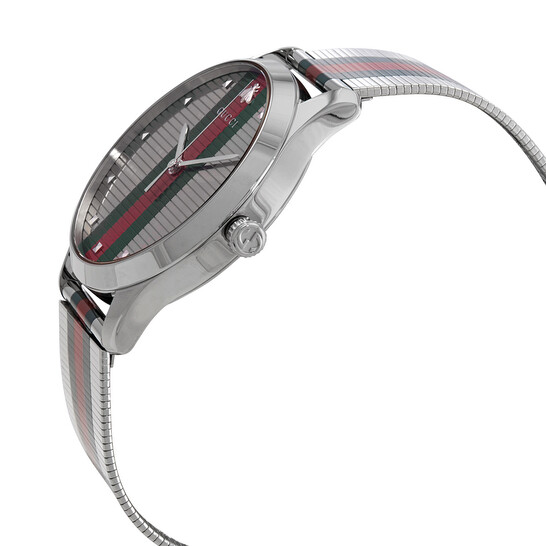 Gucci G-Timeless Quartz Silver Dial Men's Watch YA126284 731903468252 ...