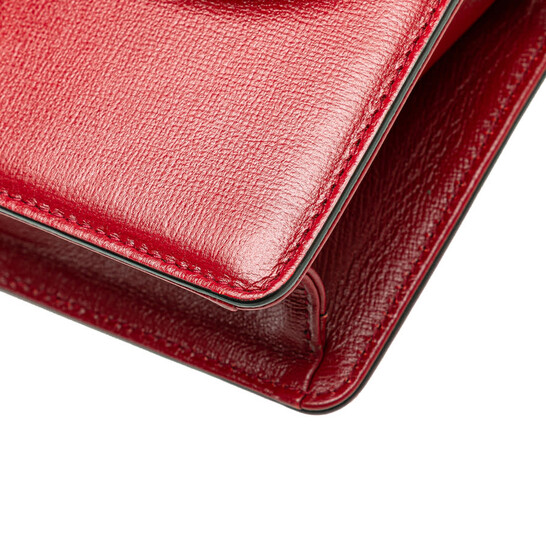 Gucci - Small Textured Calfskin GG Ring Torchon Crossbody 589474 525040 ...