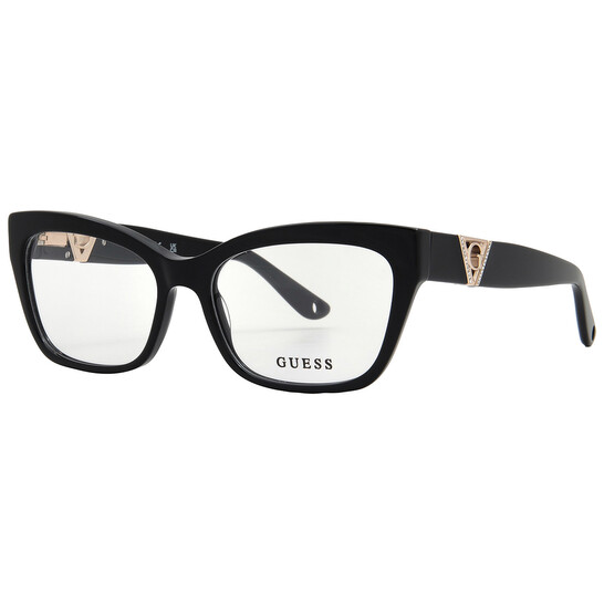 Guess Demo Rectangular Ladies Eyeglasses GU2960 001 54 889214424747 ...