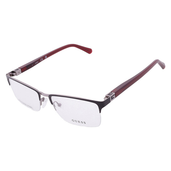 Guess Demo Rectangular Men's Eyeglasses GU50191 002 56 889214537744 ...