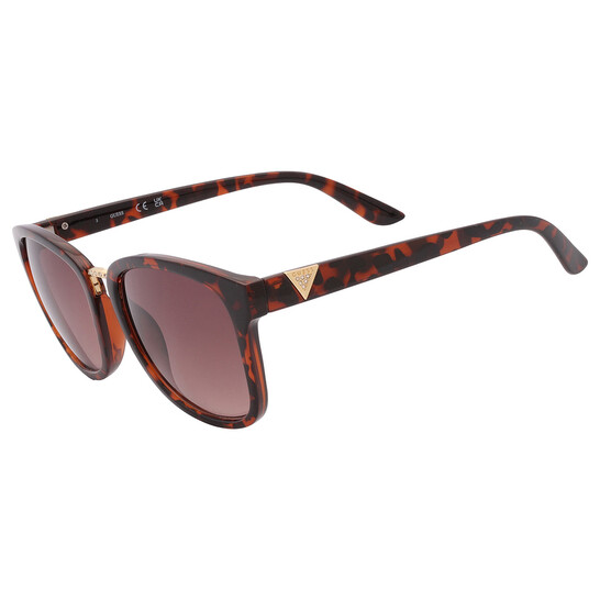 Guess Factory Brown Gradient Square Ladies Sunglasses GF0327 52F 57 ...