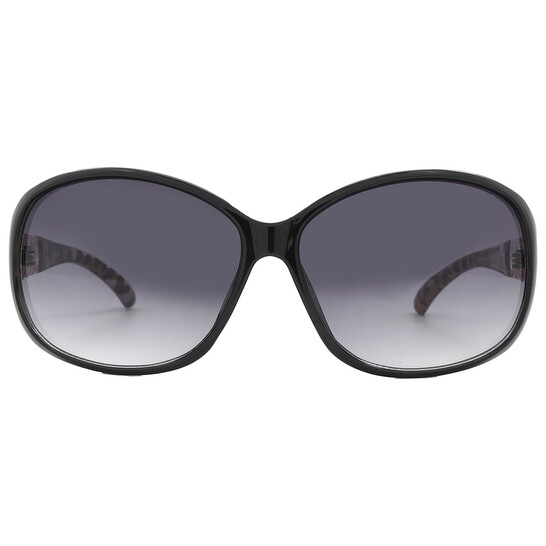 Guess Factory Smoke Gradient Oval Ladies Sunglasses GF04 01B 63 ...