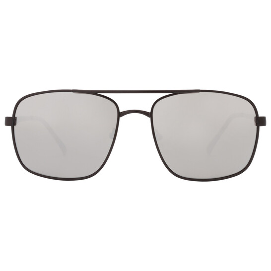 Guess Factory Smoke Mirror Navigator Men's Sunglasses GF0211 01C 58 ...