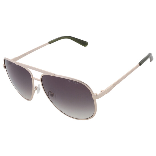 Guess Green Gradient Pilot Men's Sunglasses GU00209 32P 61 889214571861 ...