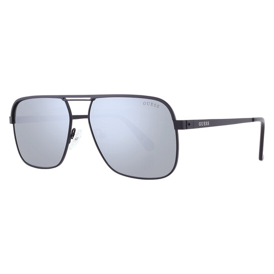 Guess Green Mirror Navigator Men's Sunglasses GU6939 02Q 58 ...