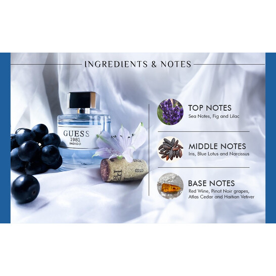 Guess Ladies 1981 Indigo EDT 3.4 oz Fragrances 085715321916 ...