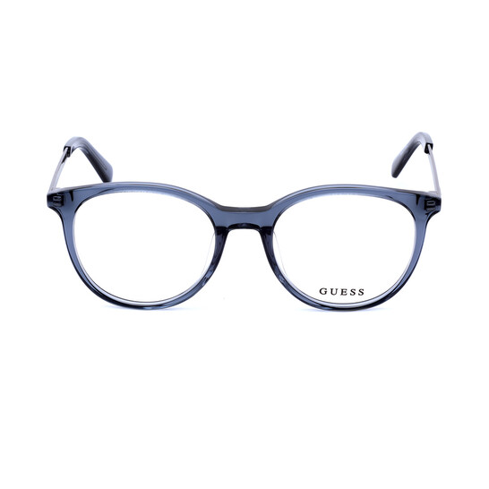 Guess Ladies Blue Round Eyeglass Frames GU50039-D09052 889214266231 ...