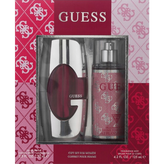 Guess Ladies Pink Gift Set Fragrances 085715330635 - Fragrances, Pink ...