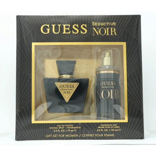 Guess Ladies Seductive Noir Gift Set Fragrances 085715329585 ...