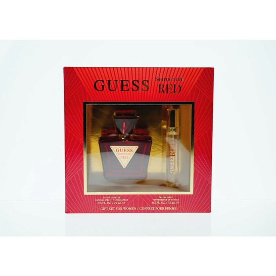 Guess Ladies Seductive Red Gift Set Fragrances 085715329516 ...