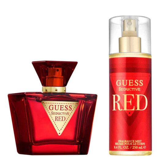 Guess Ladies Seductive Red Gift Set Fragrances 085715330376 ...