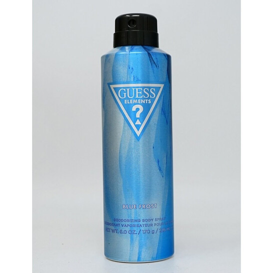 Guess Men's Elements Blue Frost Deodorant Body Spray 6 oz Fragrances 0 ...