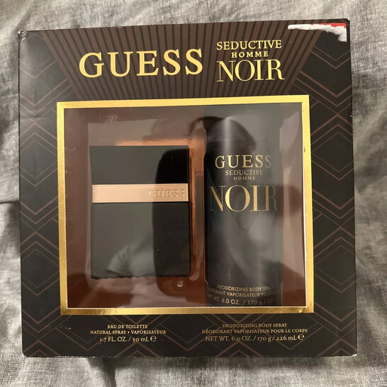Guess Men's Seductive Homme Noir Gift Set Fragrances 085715329769 ...