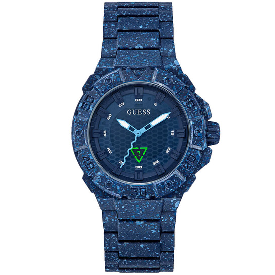 Guess Notide Ocean Plastic Quartz Blue Dial Men's Watch GW0507G1 ...