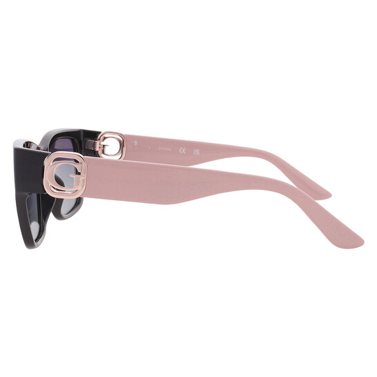 Guess Polarized Smoke Rectangular Ladies Sunglasses GU00105 05D 56 ...