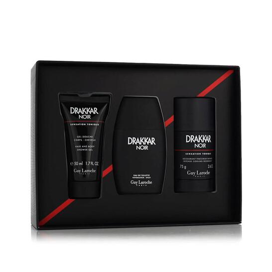 Guy Laroche Men's Drakkar Noir Gift Set Fragrances 5029726275481 ...