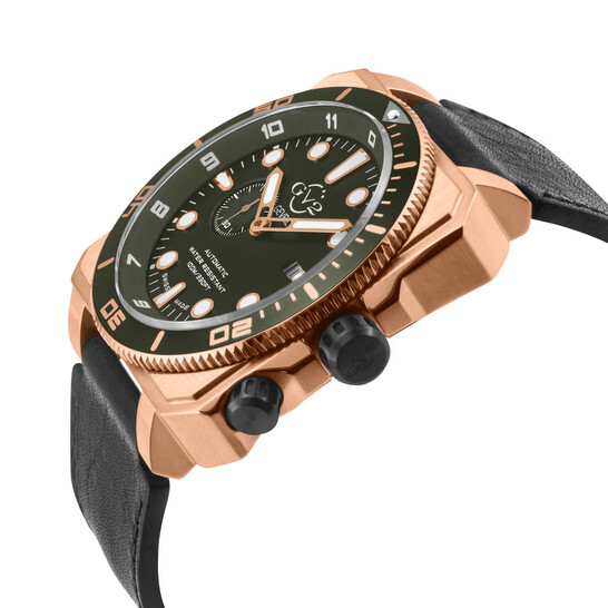 Gv2 By Gevril Xo Submarine Green Dial Men's Watch 4563 840840148681 ...