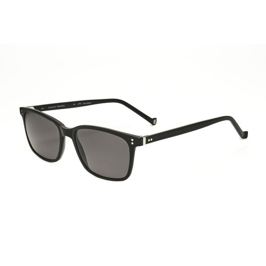 Hackett Men's Black Rectangular Sunglasses HEBS182 840311405244 ...