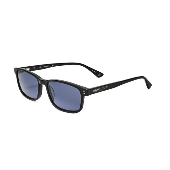 Hackett Men's Black Rectangular Sunglasses HEK1258 4894327467426 ...